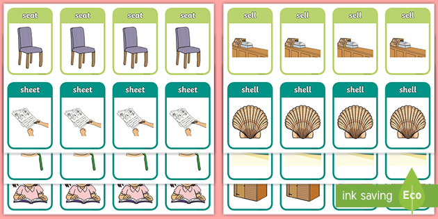 /sh/ vs /s/ Minimal Pair Snap Cards - SALT Resources