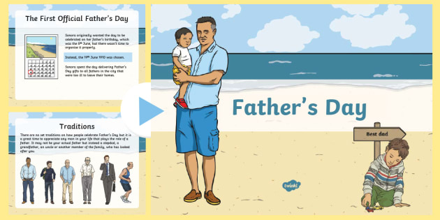 Father's Day KS2 Information PowerPoint (teacher made)