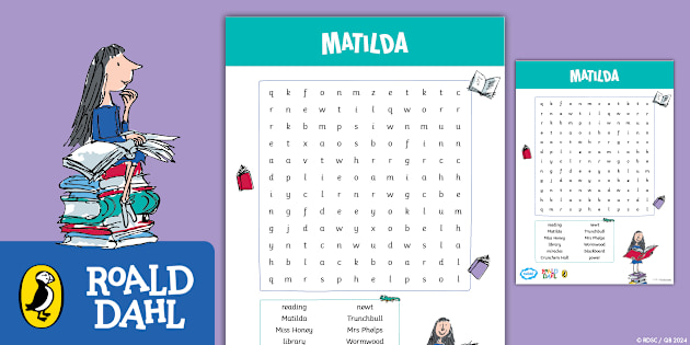 Roald Dahl Word Searches | twinkl.co.uk