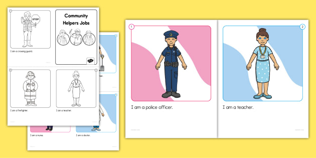 Community Helpers Early Emergent Reader