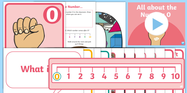 All about the Number 0 Resource Pack (teacher made)