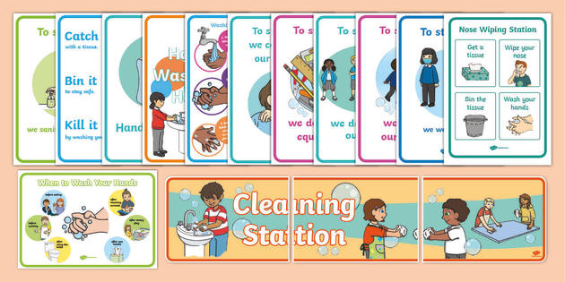 Return to School Hygiene Resource Pack (teacher made)