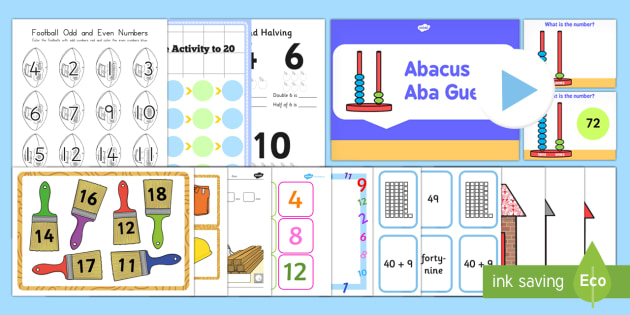 Properties of Number Resource Pack (teacher made)