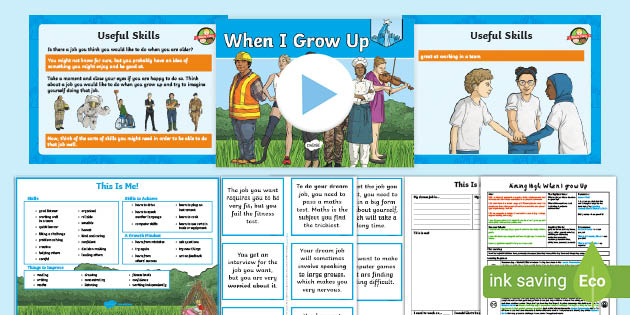 When I Grow Up Lesson Pack - LKS2 Aiming High - PSHE