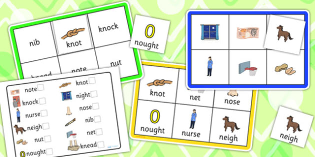 Initial n Sound Bingo and Lotto Game (teacher made)