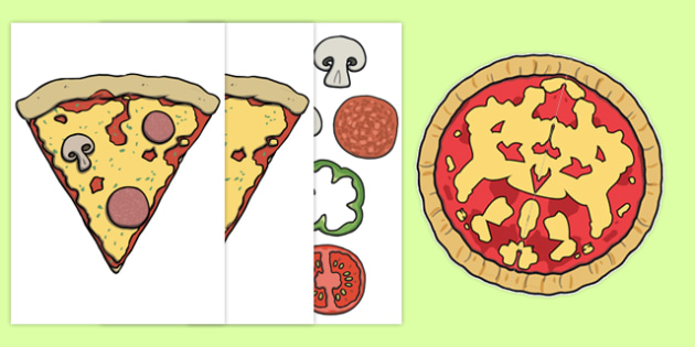 Pizza Role Play Props (teacher made)