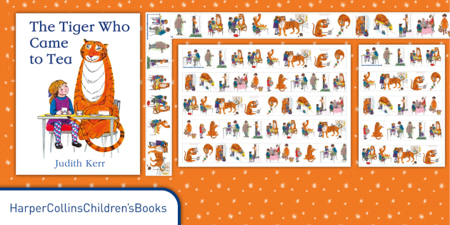 The Tiger Who Came to Tea Display Borders