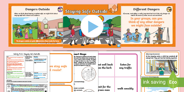 PSHE and Citizenship KS1 Safety First Lesson 3: Staying Safe Outside Lesson