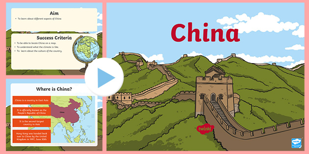 Modern and Ancient China PowerPoint | Geography | F-2