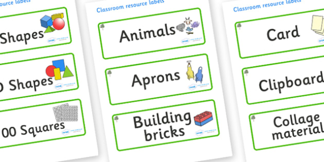 FREE! - Eucalyptus Themed Editable Classroom Resource Labels