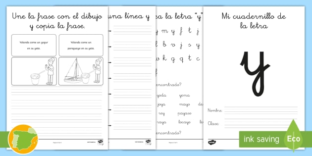 Cuadernillo de lecto: La Y