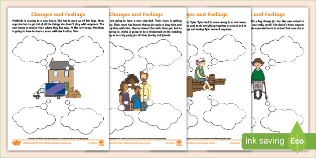 KS1 Changes and Feelings Activity - Transitions Resource