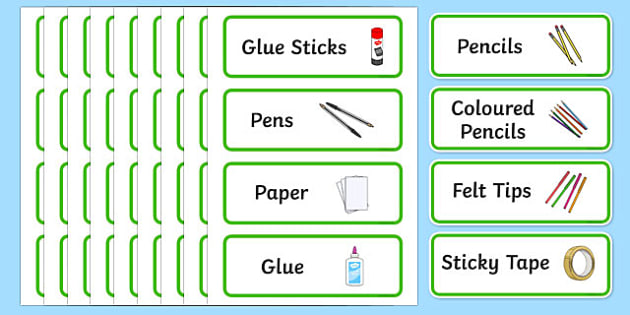 👉 Editable Classroom Organization Labels for Creative Area