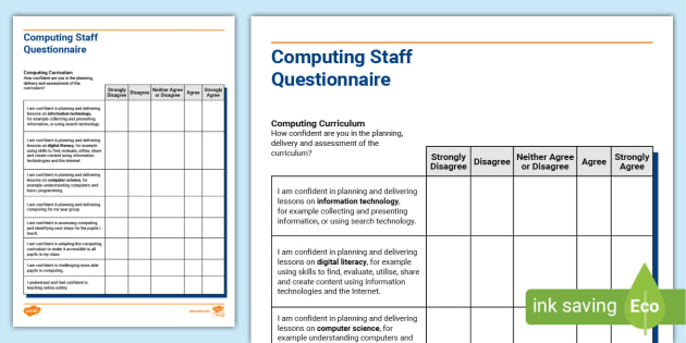 Staff Questionnaires | twinkl.com.au