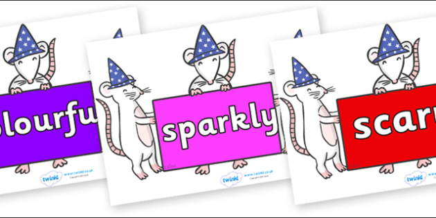 Wow Words on Magic Mice