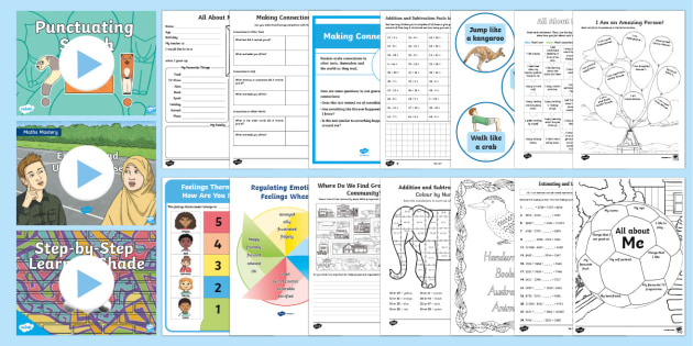 FREE! - Year 4 Term 1 Week 1 School Closure Home Learning Pack