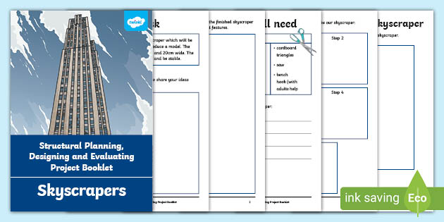 Structures Planning Designing and Evaluating a Skyscraper Booklet