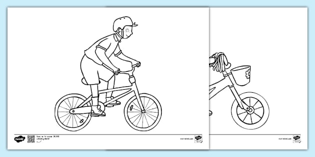 Cyclist Artworks | twinkl.co.uk