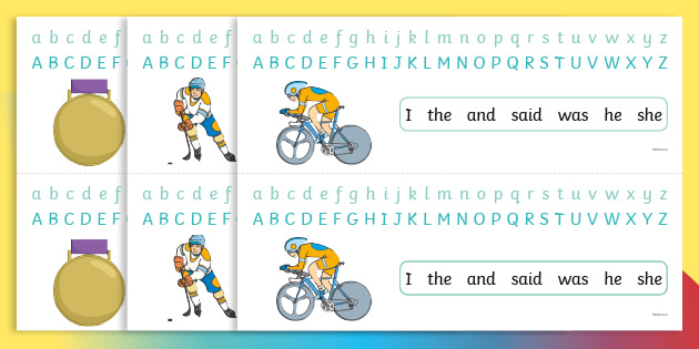Alphabet Strips (teacher made)