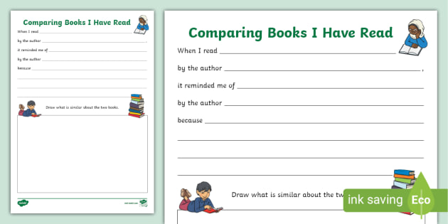 Comparing Books I Have Read Activity (teacher made)