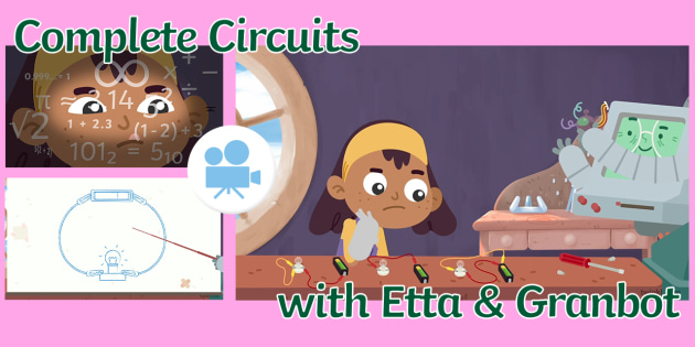 Complete Circuits Animation with Etta & Granbot | Twinkl Go!