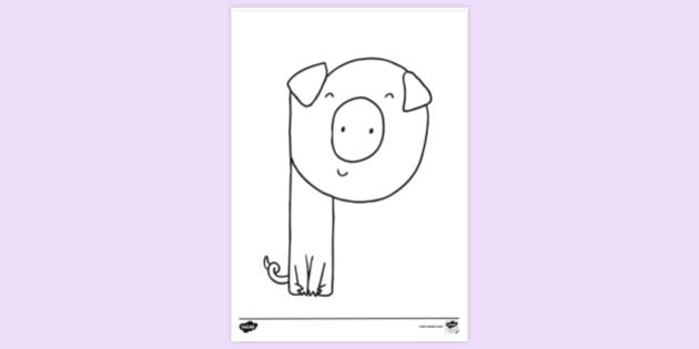 FREE! - Letter P Colouring | Colouring Sheets (teacher made)