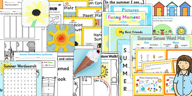 KS1 Summer End of Year Activity Pack - KS1 Transition Ideas