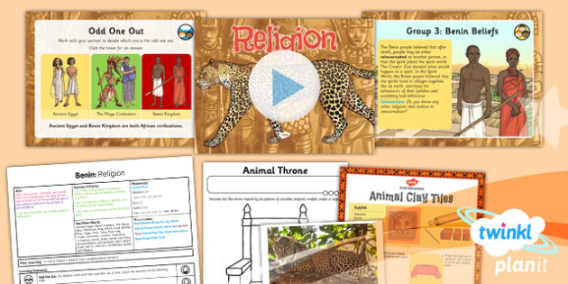 History: Benin: Religion UKS2 Lesson Pack 2 (teacher made)