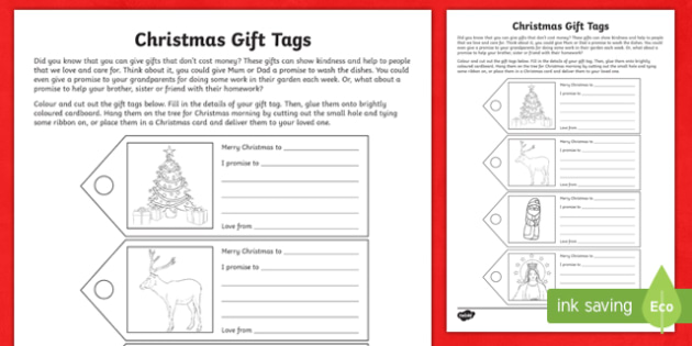 Christmas Gift Tags Craft-Australia