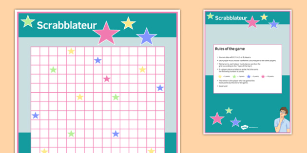 Scrabblateur Board Game