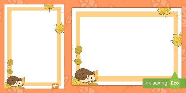 Hedgehog Displays | twinkl.com.au