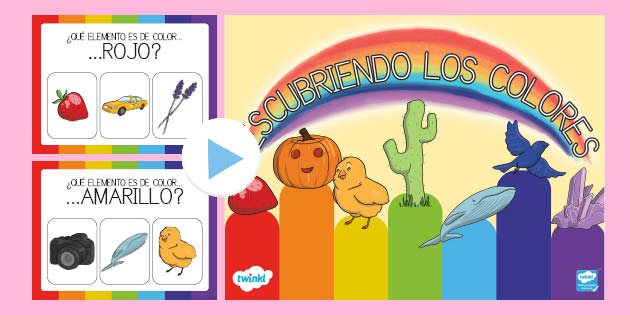 Juego interactivo: Descubriendo los colores (teacher made)