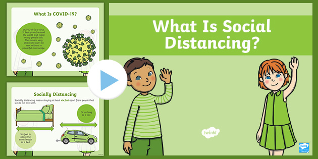 COVID: Social Distancing PowerPoint (teacher made)