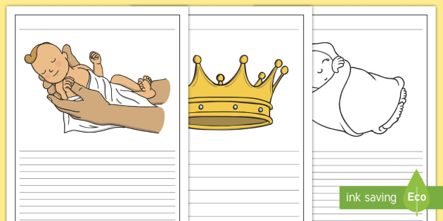 Royal Baby Writing Frames (teacher made)