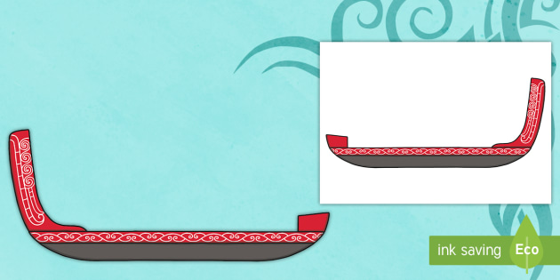 Large Waka Cut-Outs - New Zealand, Waka, Working Together, Team