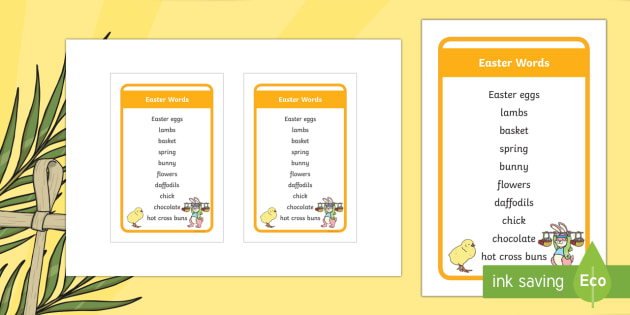 Ikea Tolsby/Fiestad Easter Words Prompt Frame