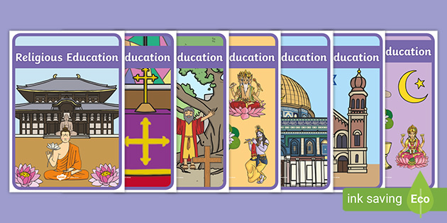 Religious Education Book Covers (teacher made)