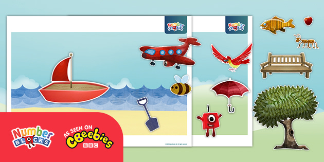 FREE! - 👉 Numberblocks: World of One Scene - Maths Resources