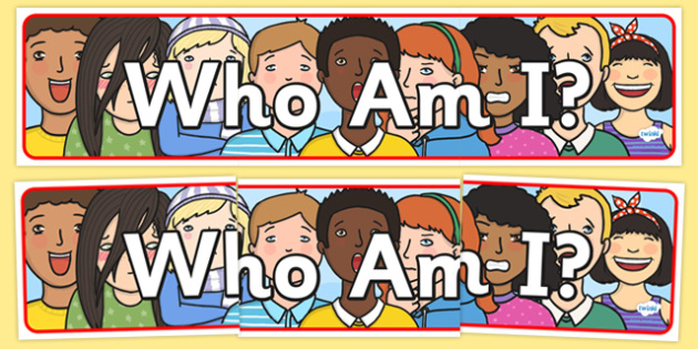 Who Am I Display Banner