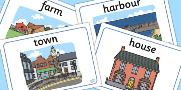 Human Geography Display Posters (teacher made)