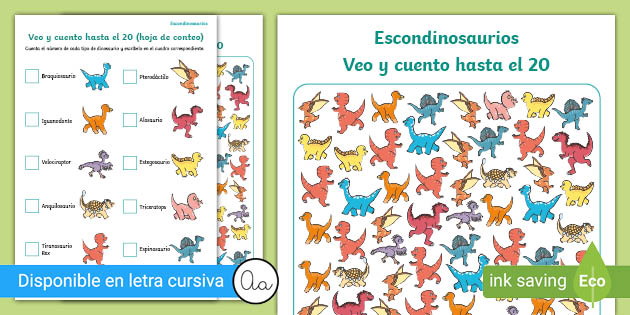 FREE! - Hojas de actividad: Puedo contar hasta el 20