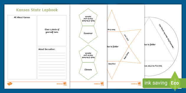 Kansas State Lapbook | Printable Resource | Twinkl