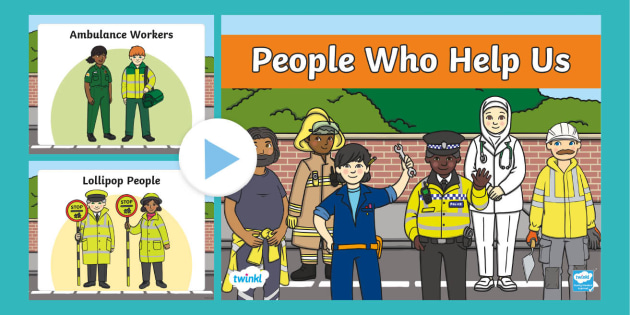 People Who Help Us Information PowerPoint (teacher made)