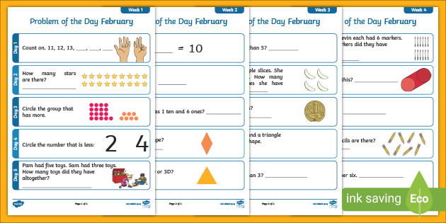 1st Grade Word Problem Worksheets Free And Printable K5 Learning Problem Solve Maths Grade 1 