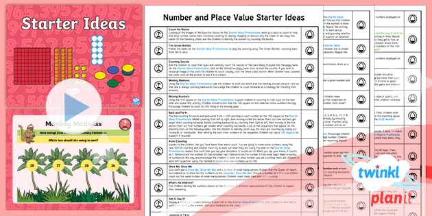 Number and Place Value - Place Value Lesson Plan KS1