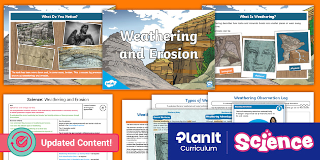 The Difference Between Weathering Erosion Sciencing