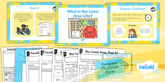 Geography: Our Local Area: What is Our Local Area Like? Year 1 Lesson ...