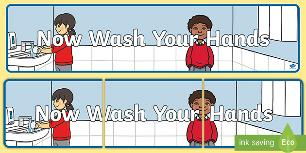 Hand Washing Station Banner (teacher made)