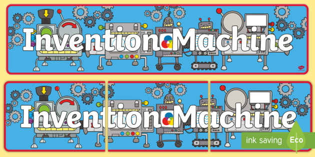 Invention Machine Display Banner