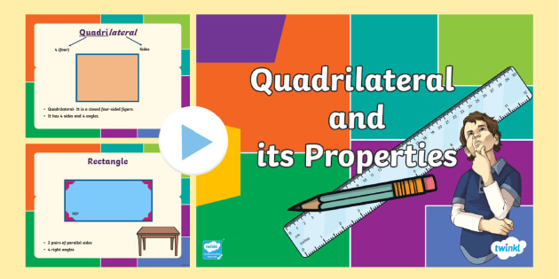 Properties Of A Quadrilateral Properties Of Quadrilaterals Interactive